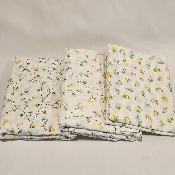 Bedding | Vintage Jc Penney 4pc Double Size Sheet Set Caroline Ditsy ...